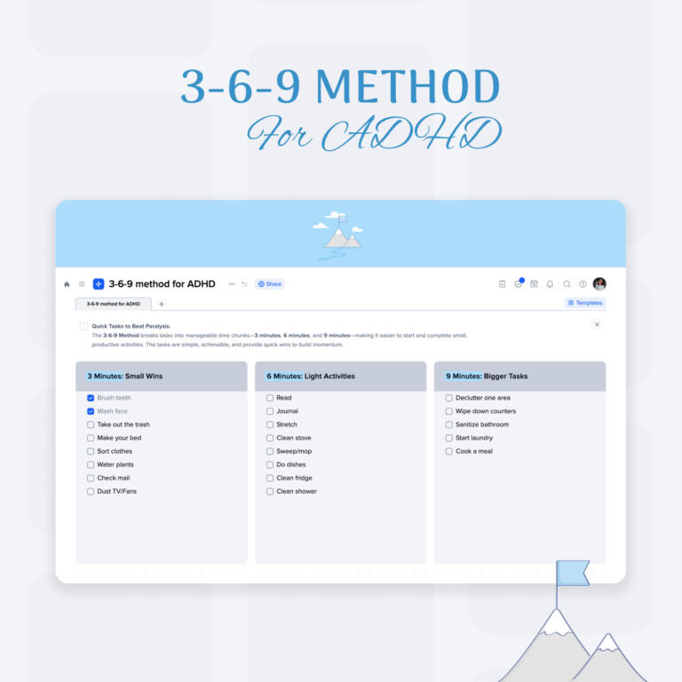 ADHD Planners ᐈ Editable & FREE • xTiles