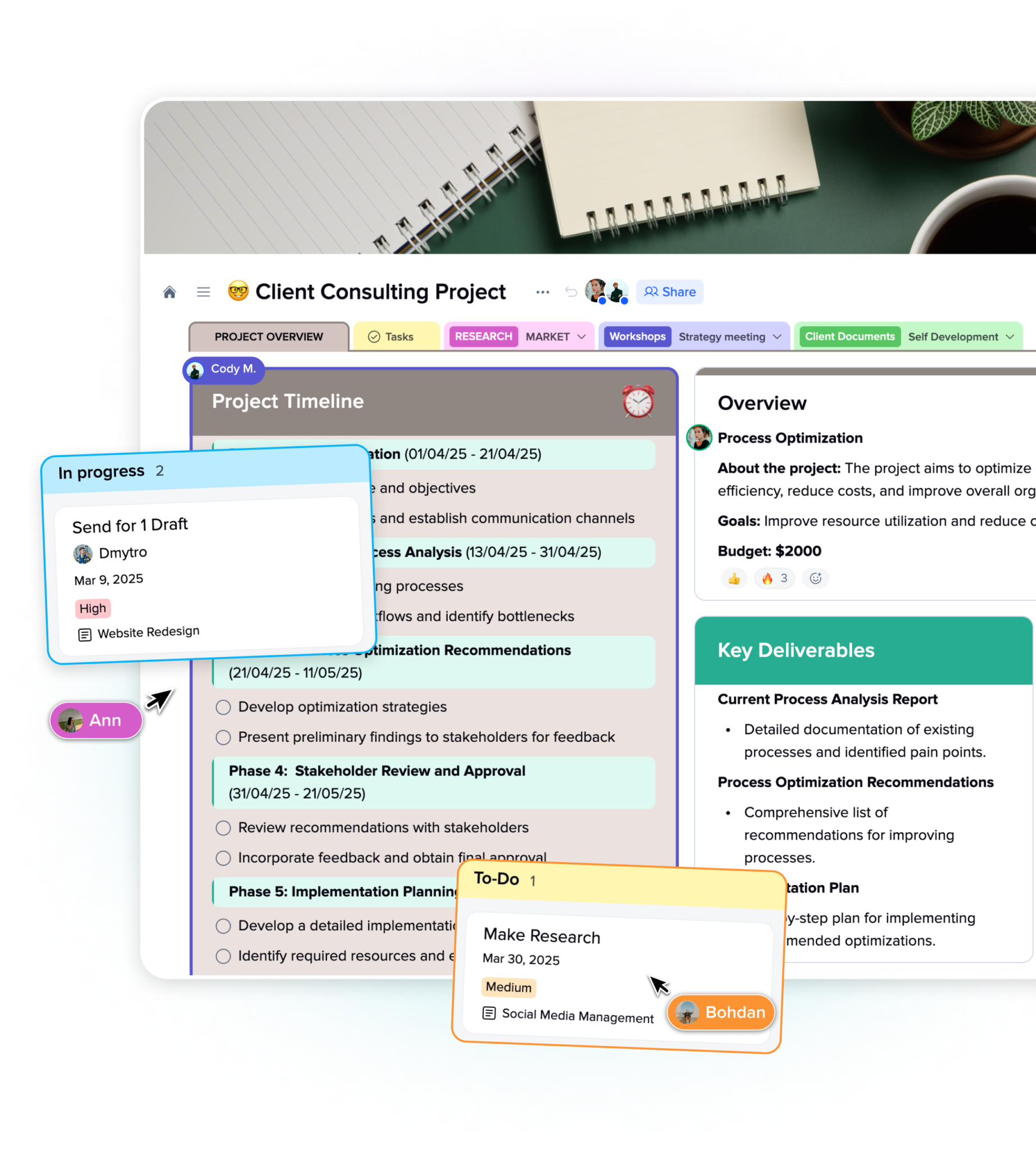Client portal - xTiles